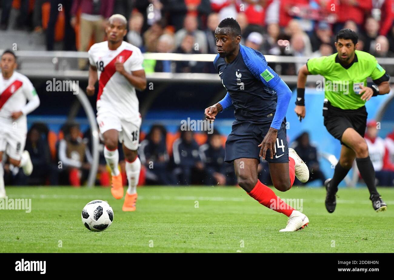 France's Blaise Matuidi during the World Cup 2018, France vs Peru at ...