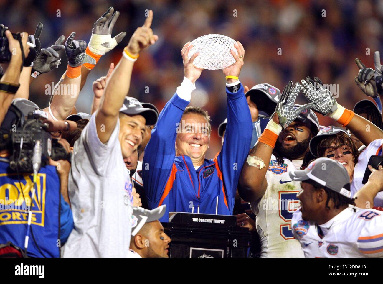 NO FILM, NO VIDEO, NO TV, NO DOCUMENTARY - Florida head coach Urban ...