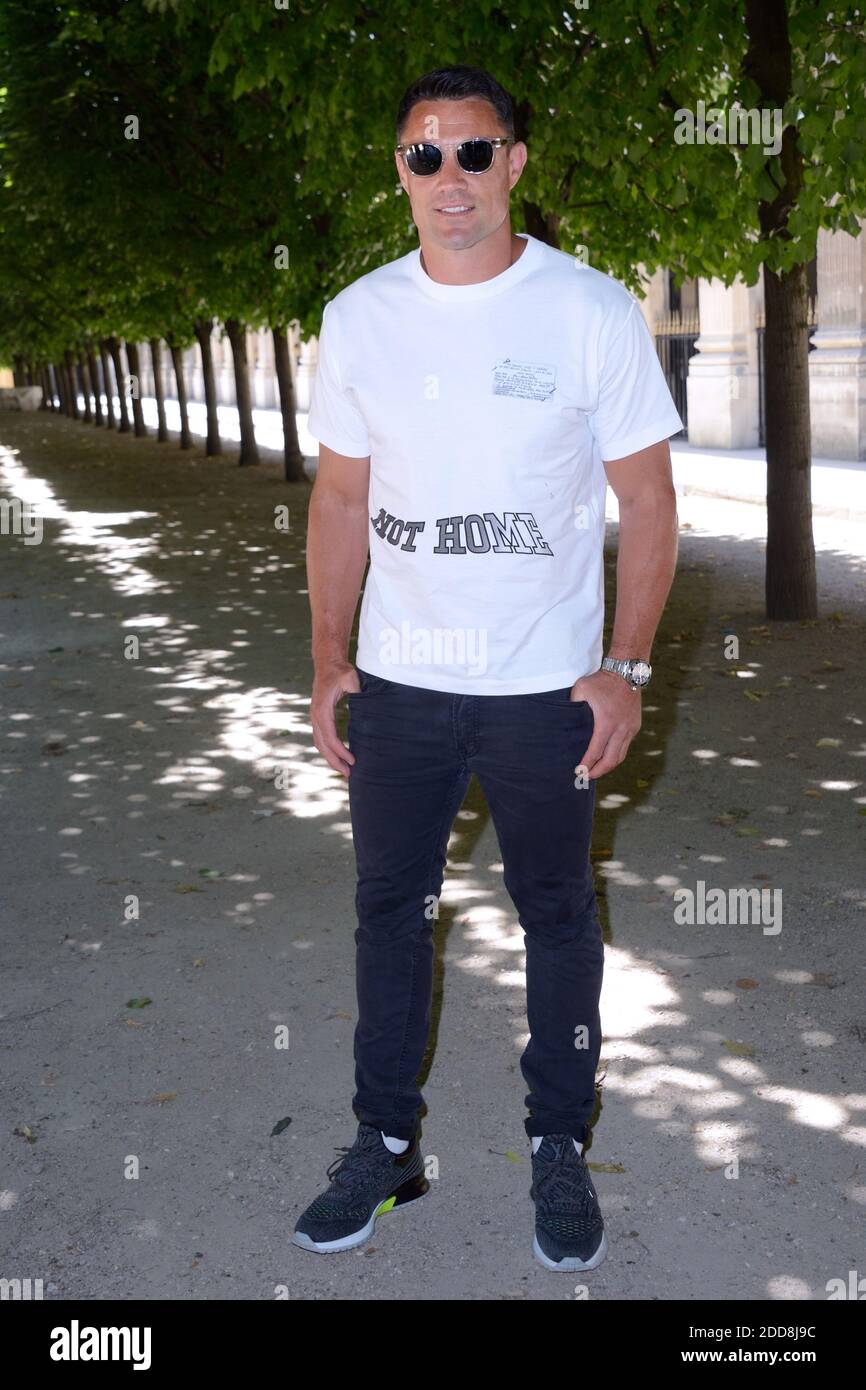 Dan Carter attending the Louis Vuitton Menswear Spring Summer 2019 show ...