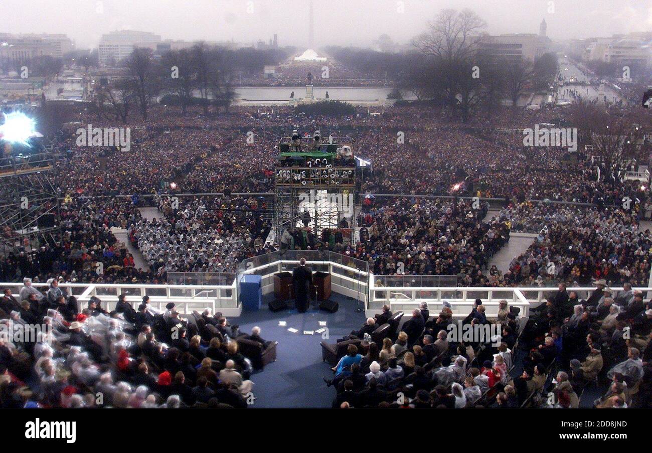 George bush inauguration 2001 hi-res stock photography and images - Alamy