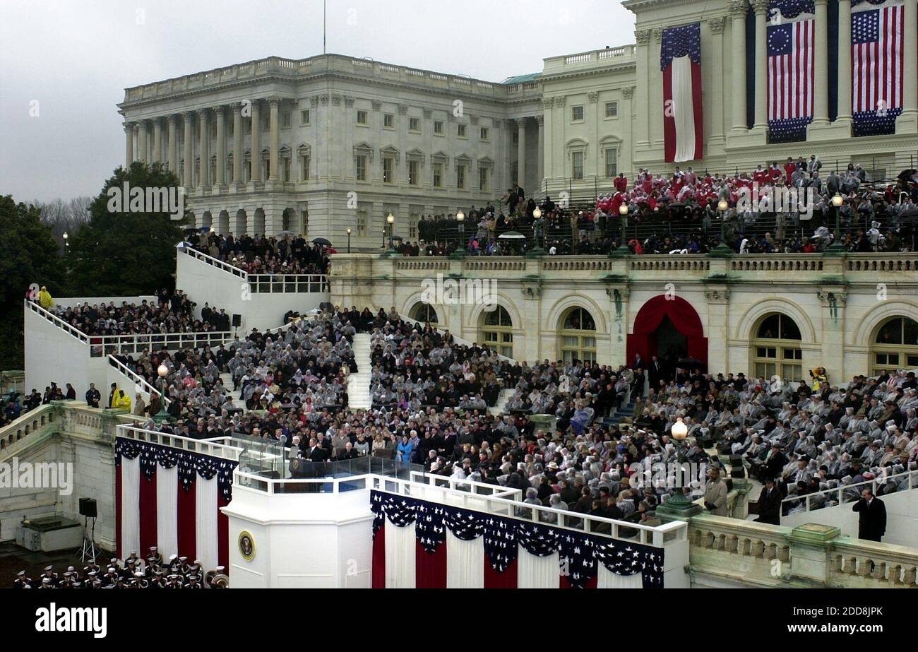 George bush inauguration 2001 hi-res stock photography and images - Alamy