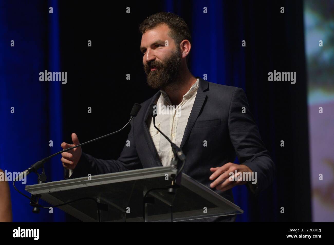 Jeremiah Zagar attending the Closing Ceremony during the 44th Deauville ...