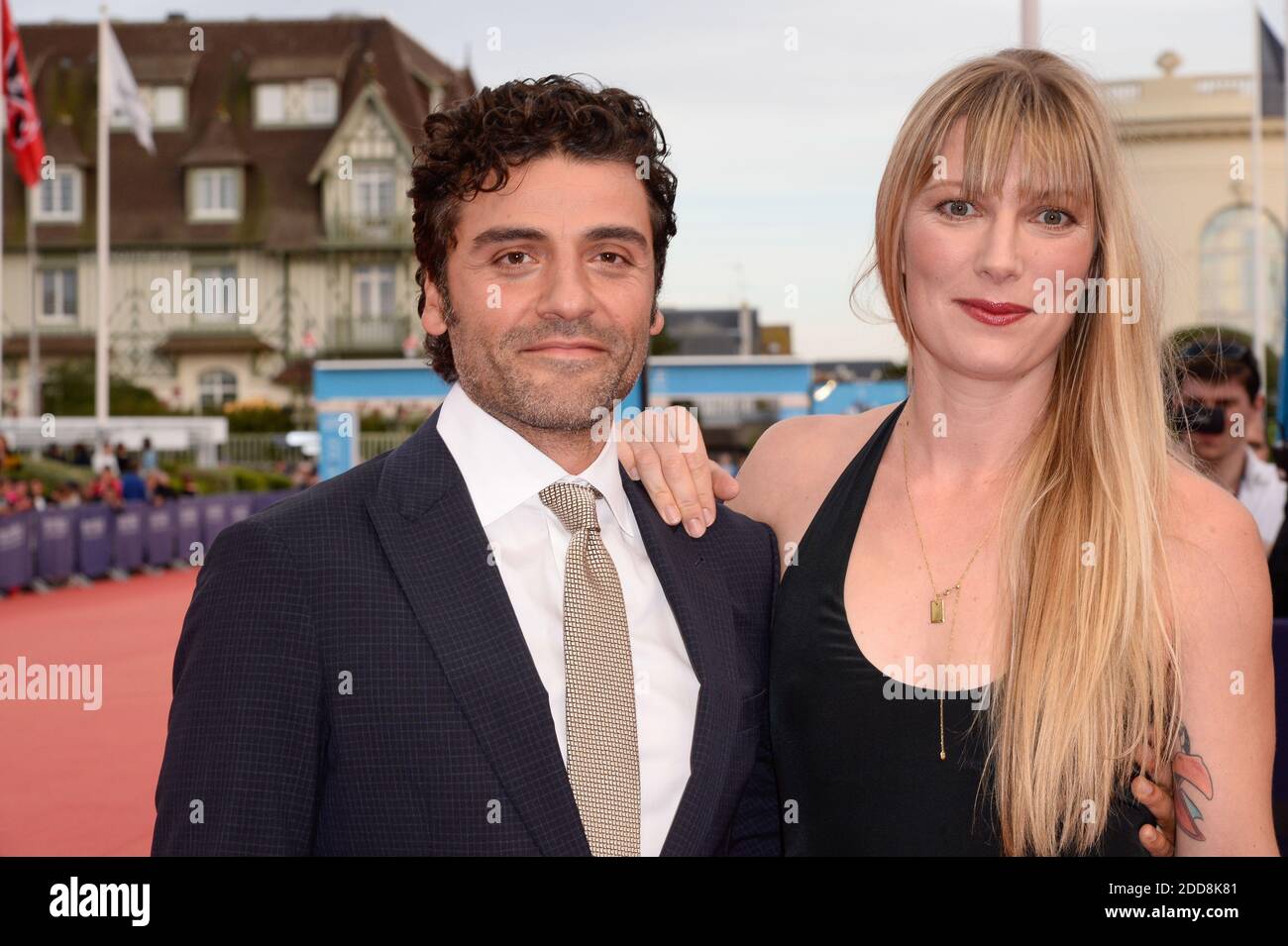 Oscar Isaac and wife Elvira Lind attending the Closing Ceremony during ...