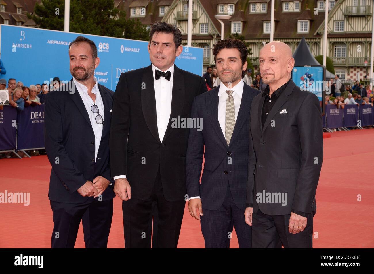 Jason Spire, Chris Weitz, Oscar Isaac, Sir Ben Kingsley attending the ...