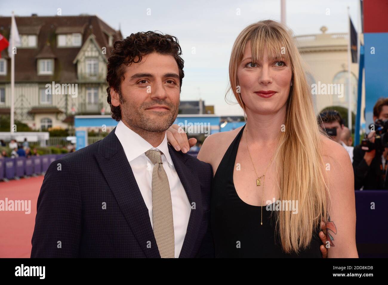Oscar Isaac and wife Elvira Lind attending the Closing Ceremony during ...