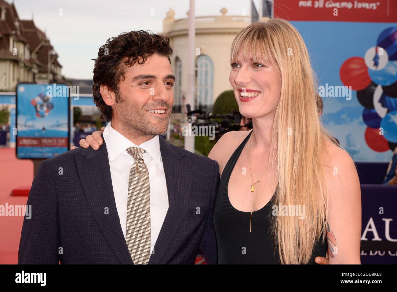 Oscar Isaac and wife Elvira Lind attending the Closing Ceremony during ...