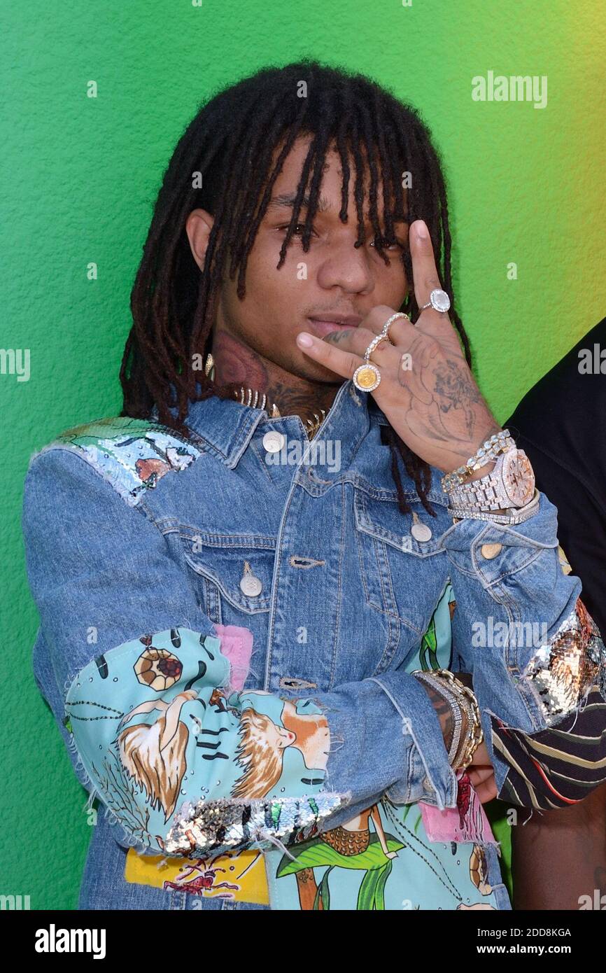 Swae Lee attending the Louis Vuitton Menswear Spring Summer 2019 show ...