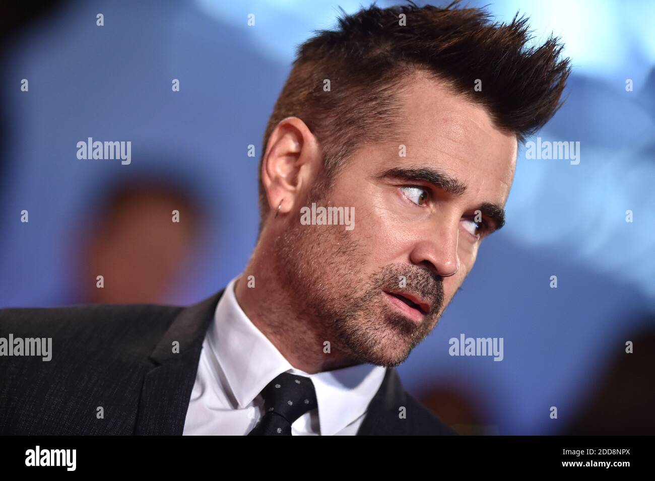 Colin Farrell attends the Widows screening held at the Roy Thomson Hall ...