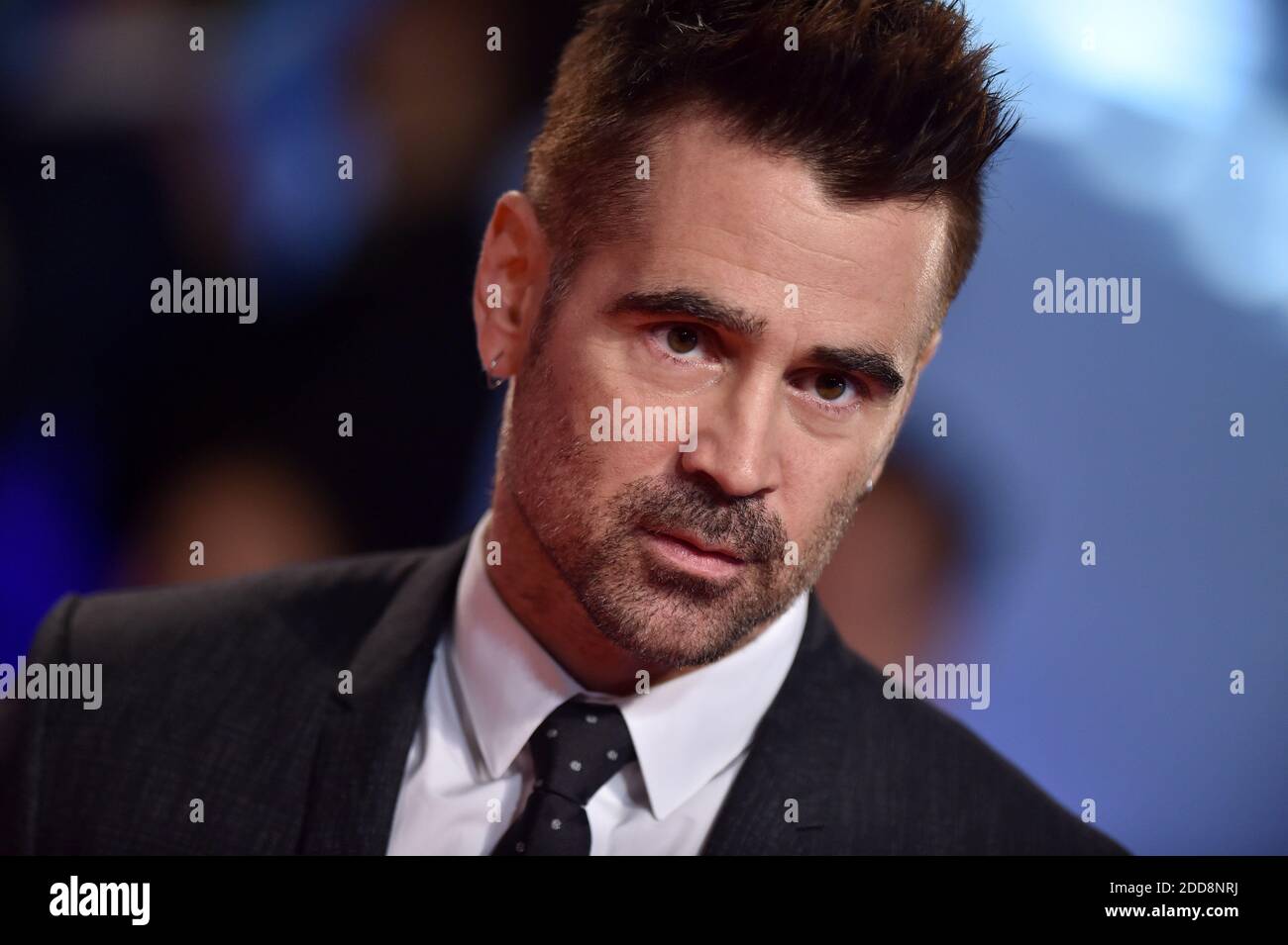 Colin Farrell attends the Widows screening held at the Roy Thomson Hall ...