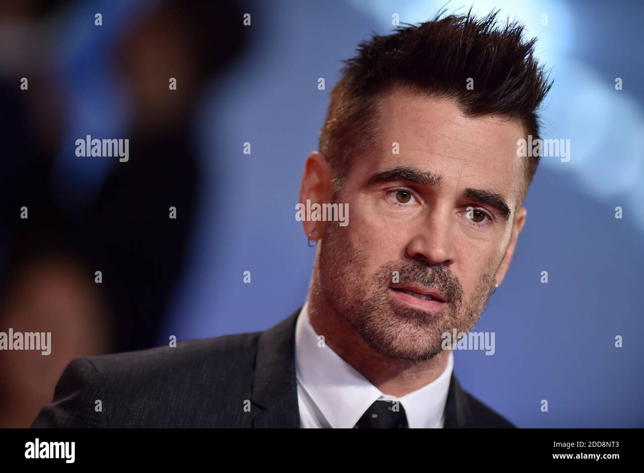 Colin Farrell attends the Widows screening held at the Roy Thomson Hall ...