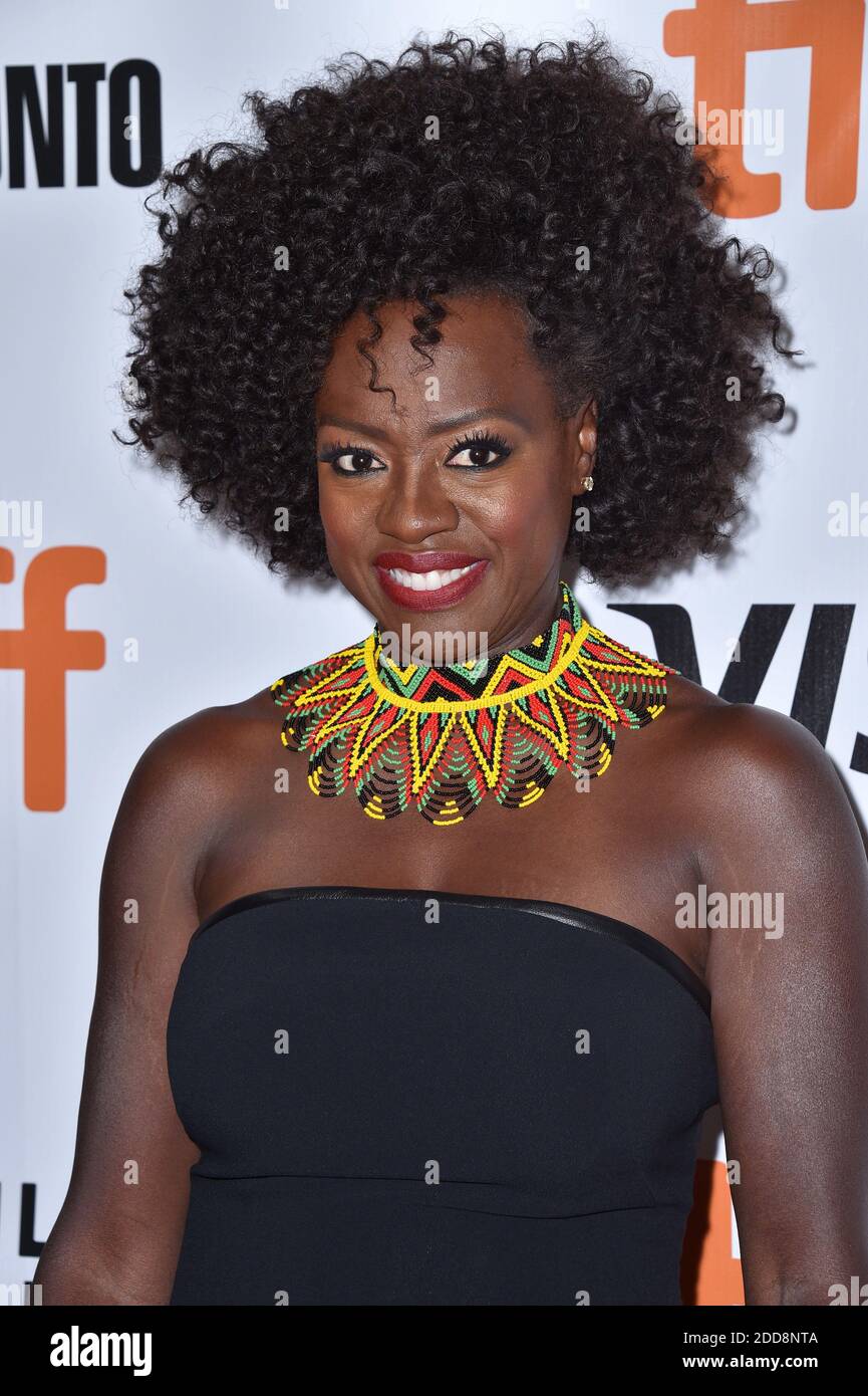 Viola Davis attends the Widows screening held at the Roy Thomson Hall ...