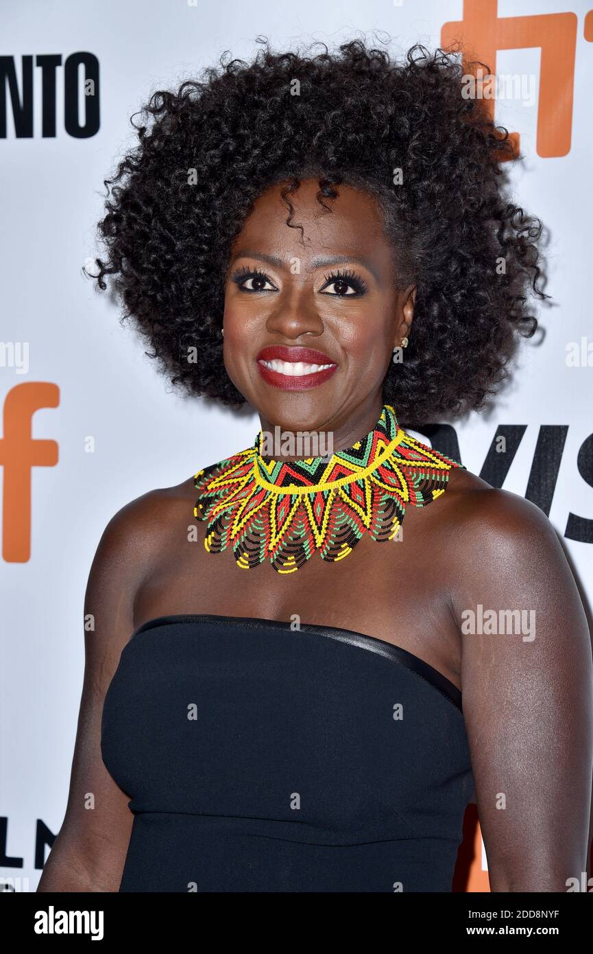 Viola Davis attends the Widows screening held at the Roy Thomson Hall ...