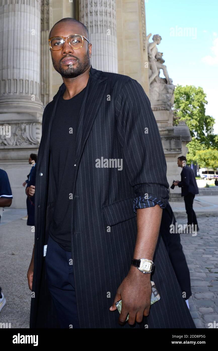 Serge Ibaka attending the Cerruti 1881 Menswear Spring Summer 2019 show ...