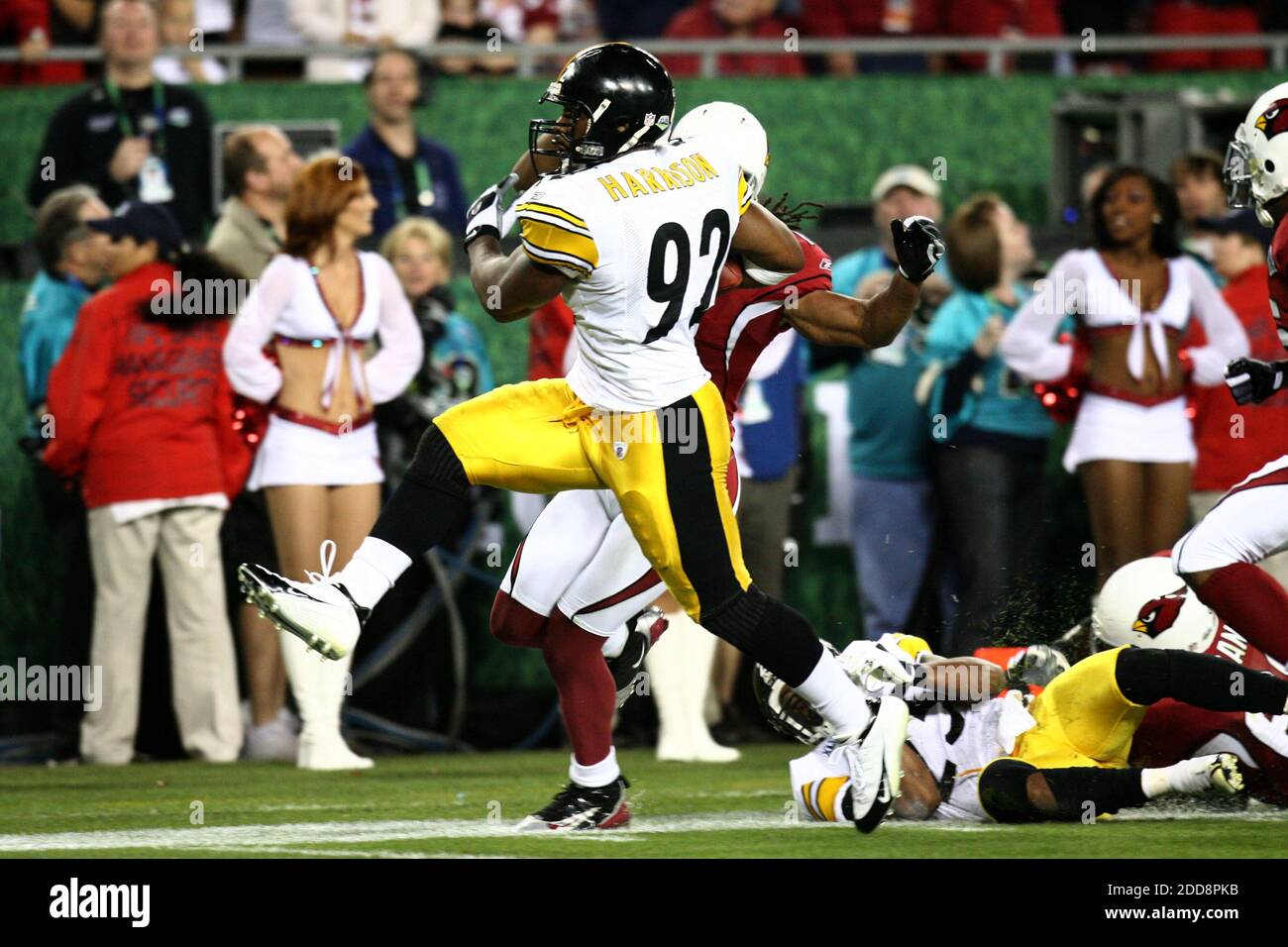 James harrison interception hi-res stock photography and images - Alamy