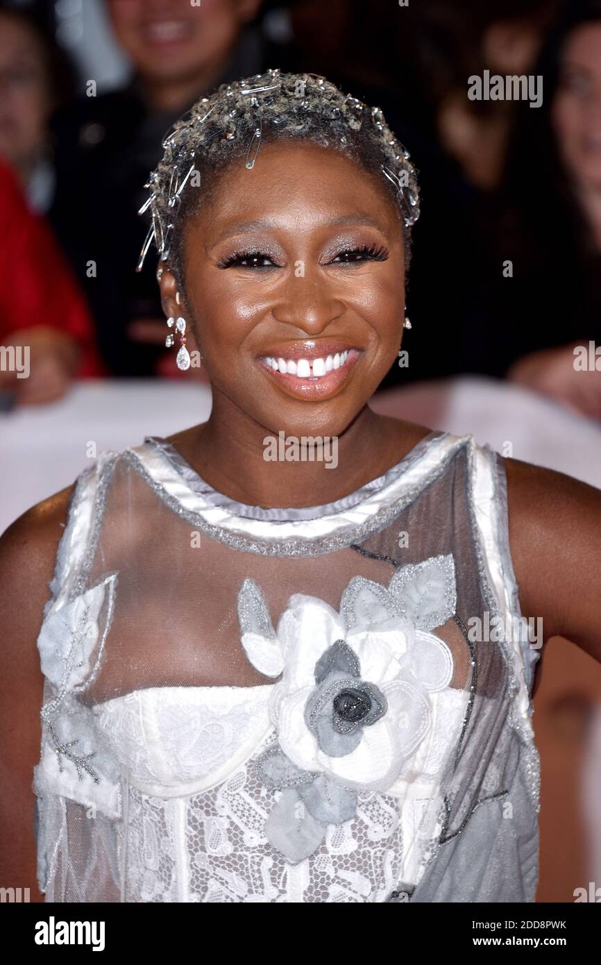 Cynthia Erivo attends the Widows screening held at the Roy Thomson Hall ...