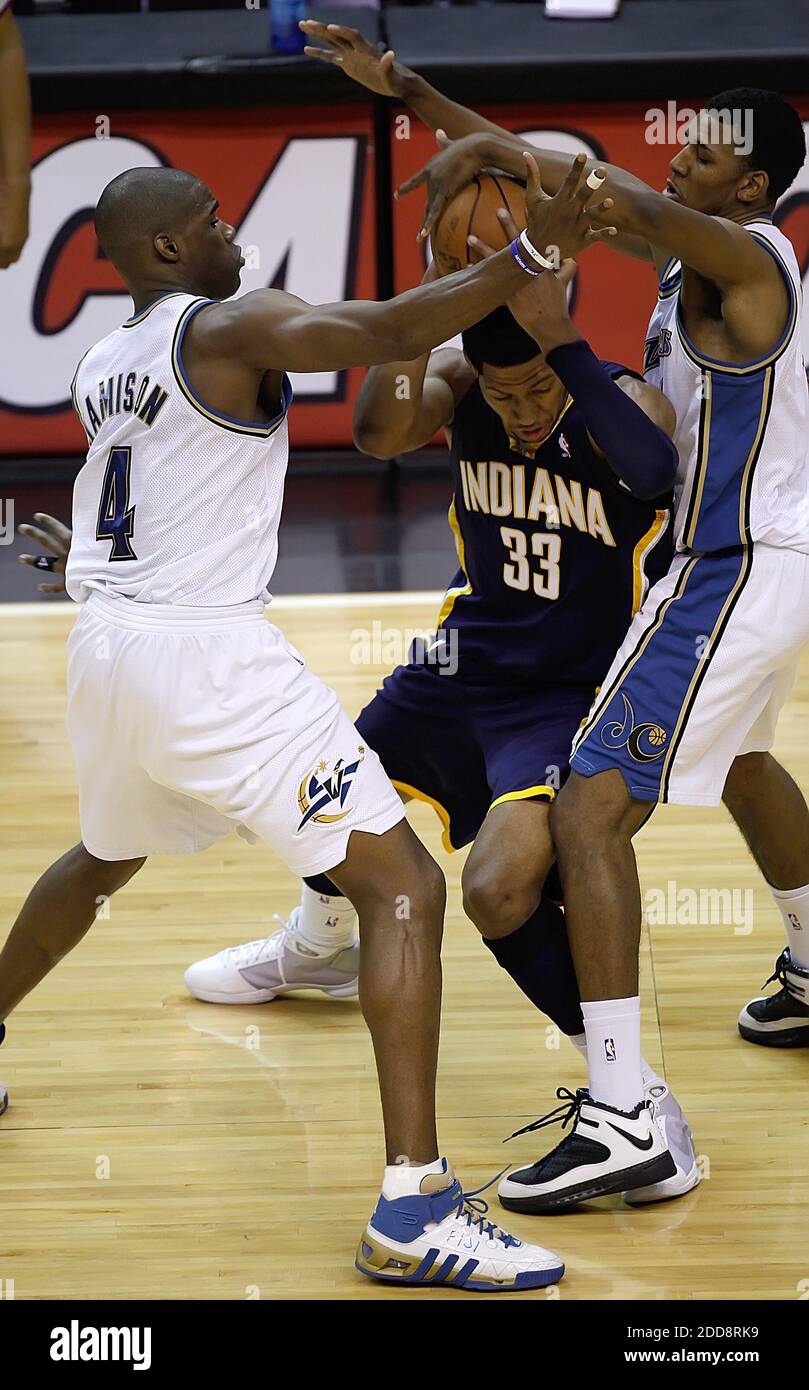 NO FILM, NO VIDEO, NO TV, NO DOCUMENTARY - Indiana Pacers Danny Granger ...