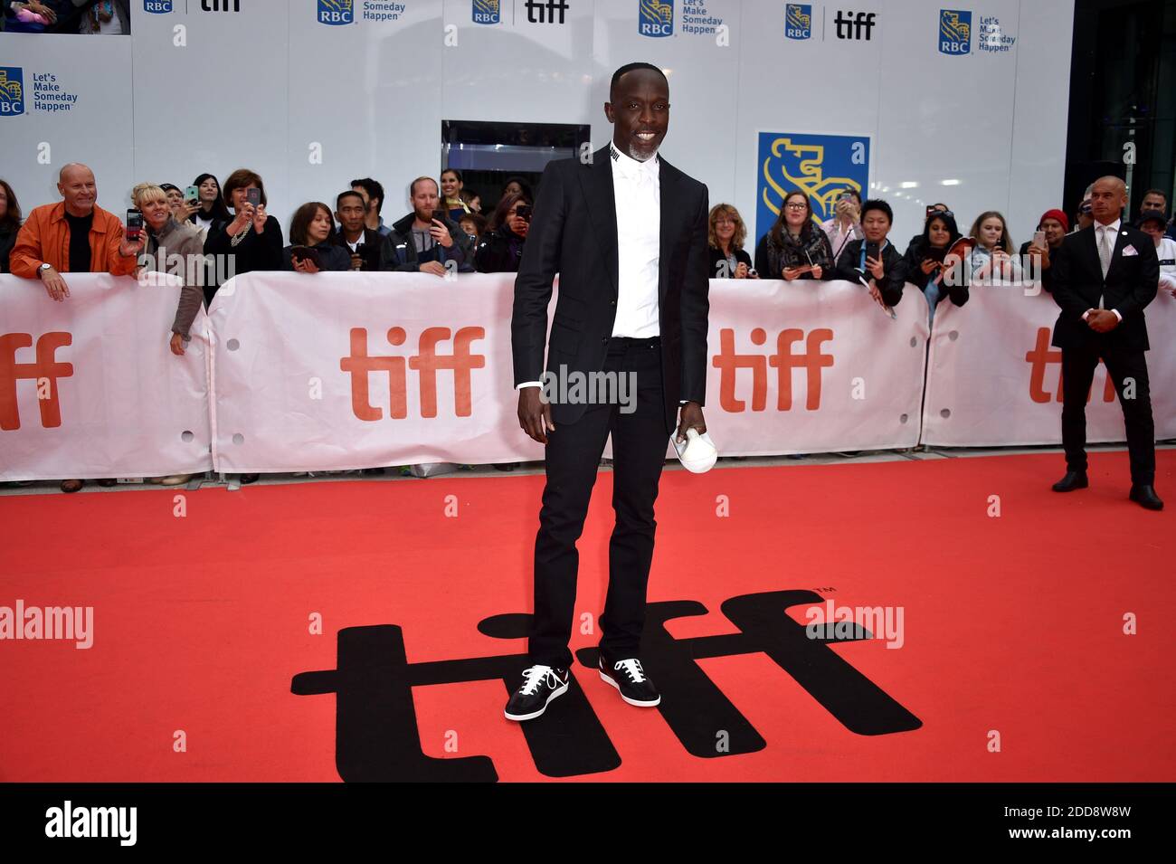 Michael Kenneth Williams attends The Public screening held at the Roy ...