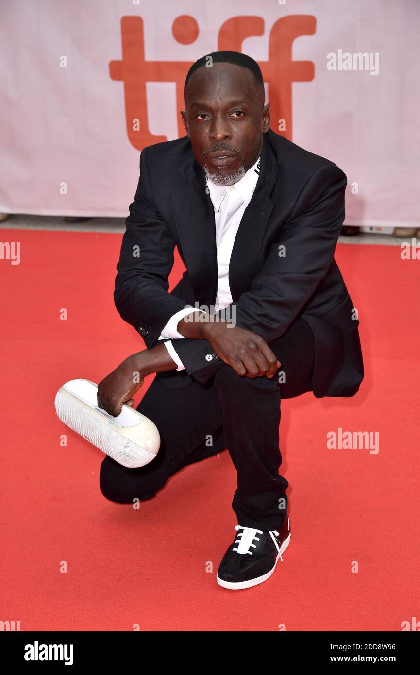 Michael Kenneth Williams attends The Public screening held at the Roy ...