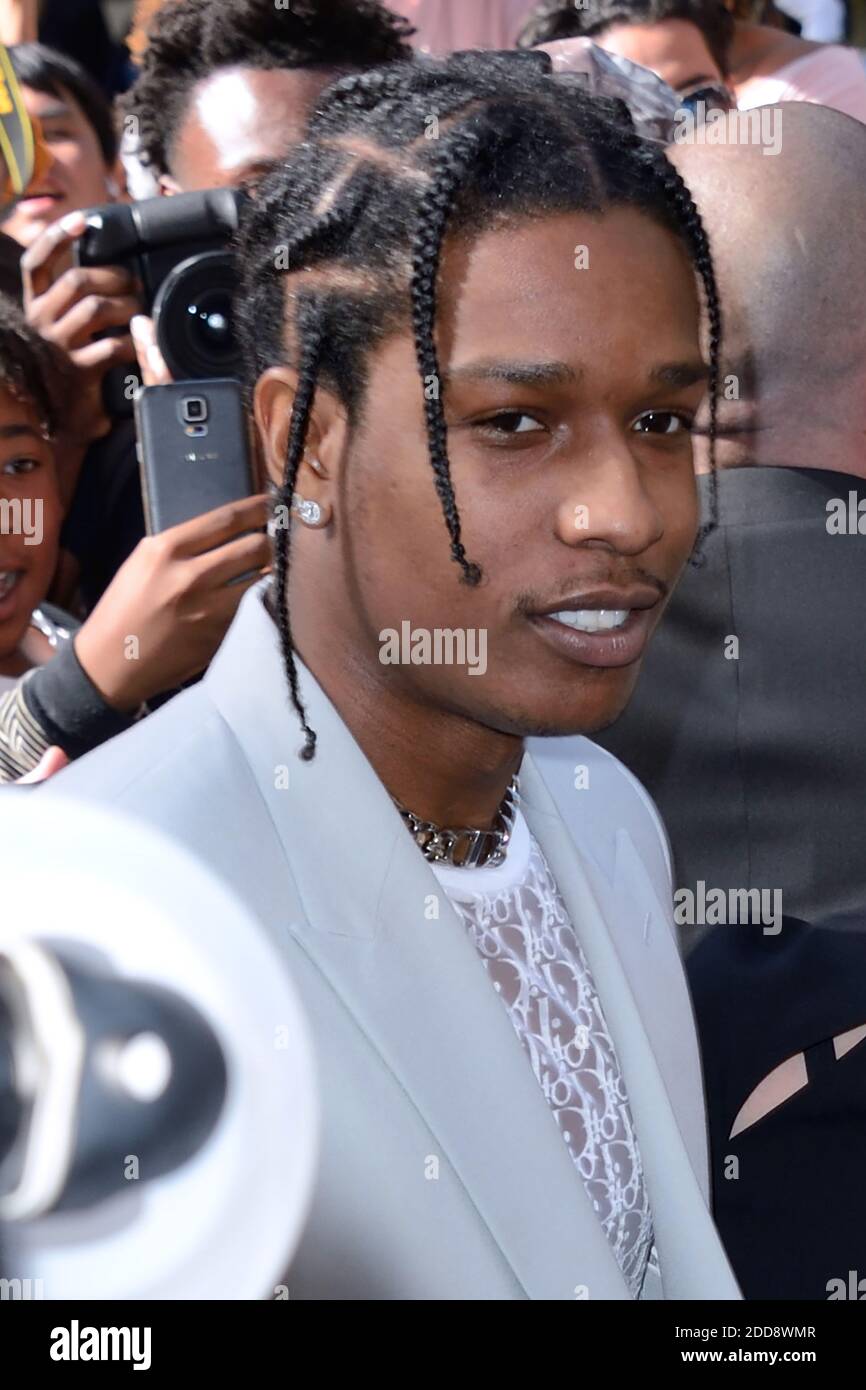 ASAP Rocky attending the Dior Homme Menswear Spring Summer 2019 show as ...