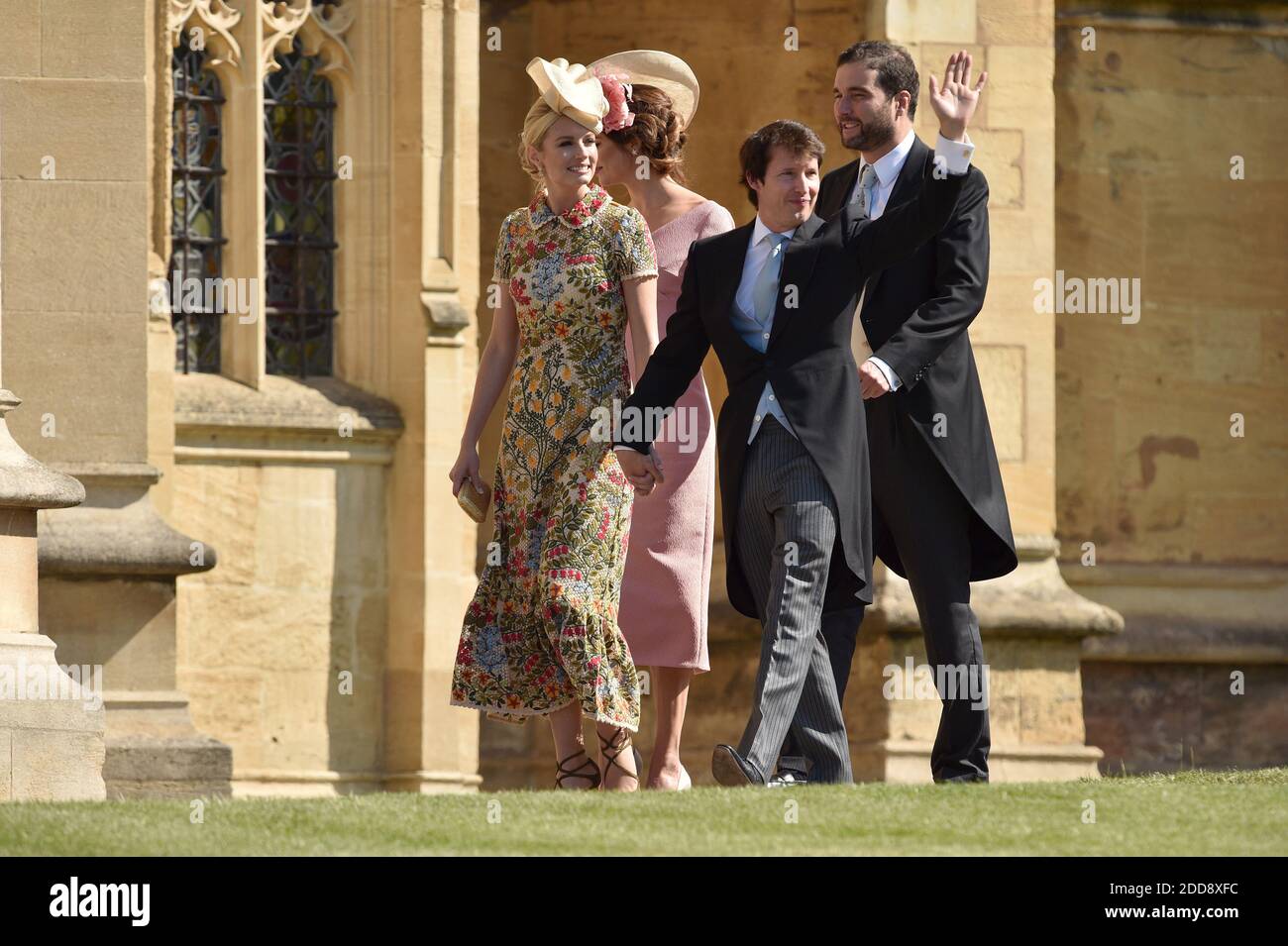 James Blunt attends the wedding ceremony of Prince Henry Charles Albert ...