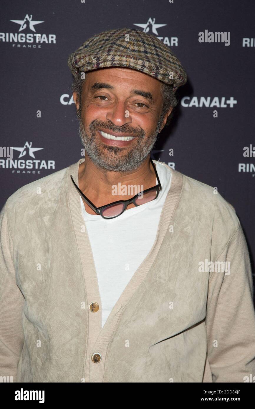 Semi-Exclusive - Yannick Noah arriving at the international heavyweight ...