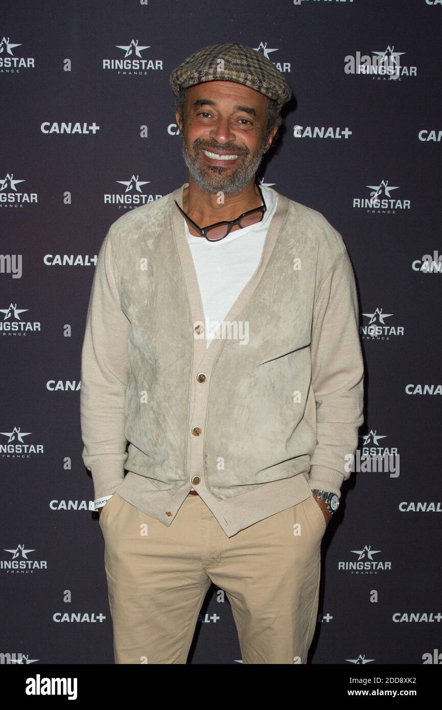 Semi-Exclusive - Yannick Noah arriving at the international heavyweight ...