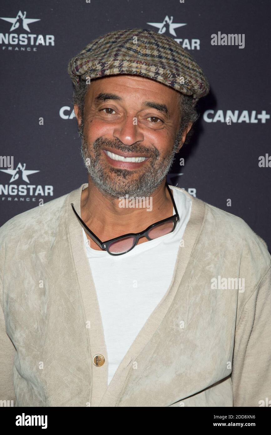 Semi-Exclusive - Yannick Noah arriving at the international heavyweight ...