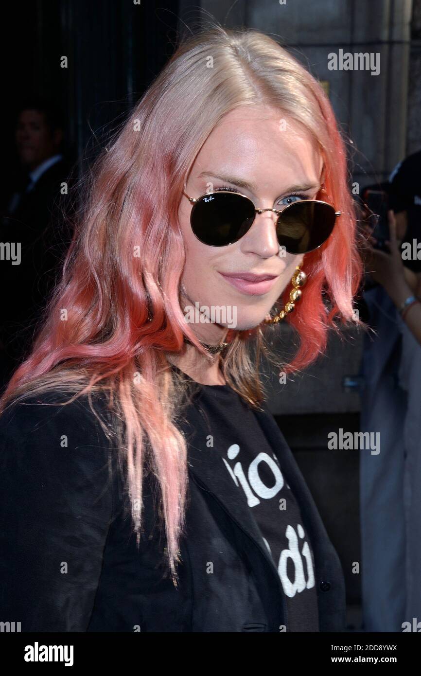 Mary Charteris attending the Dior Homme Menswear Spring Summer 2019 ...