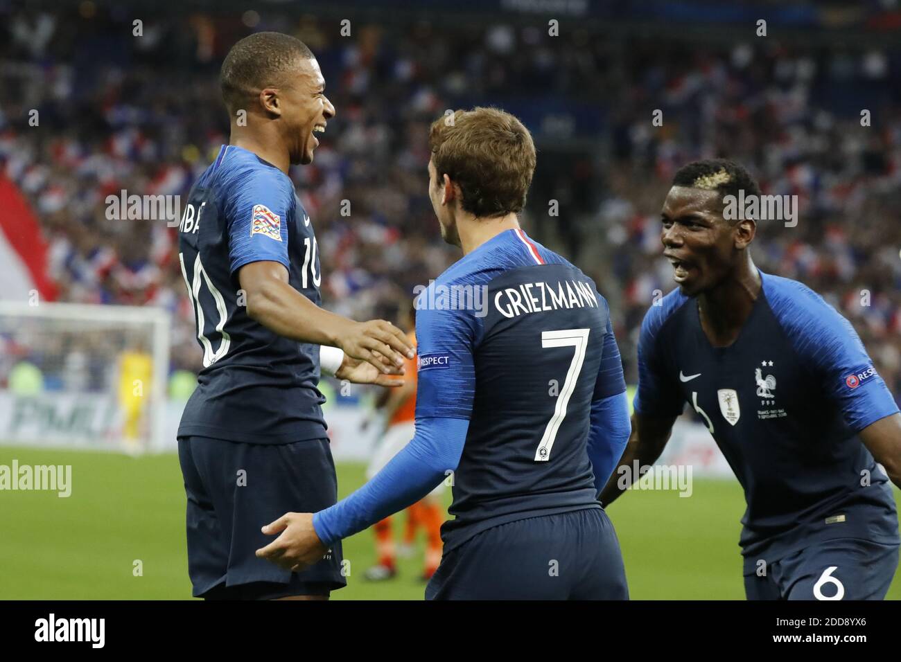 Mbappe celebration hi-res stock photography and images - Alamy