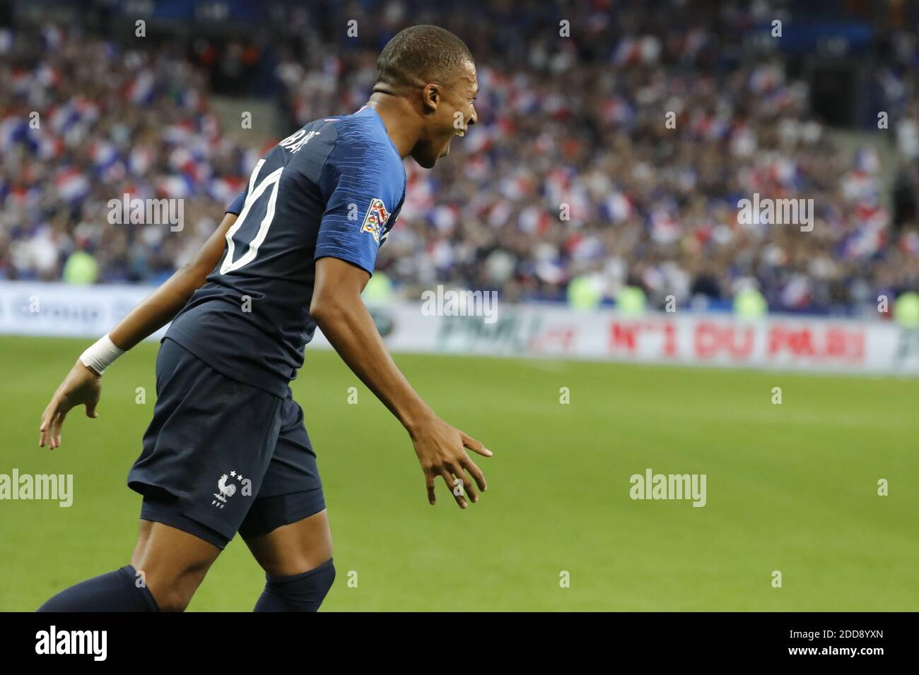 Mbappe celebration hi-res stock photography and images - Alamy