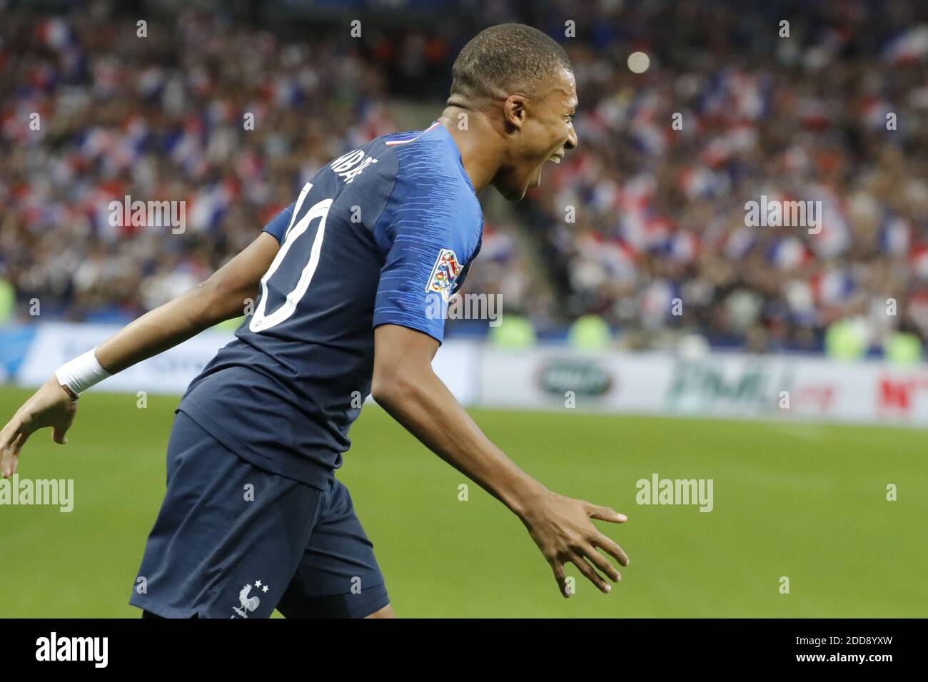 Kylian mbappe france celebration hi-res stock photography and images ...