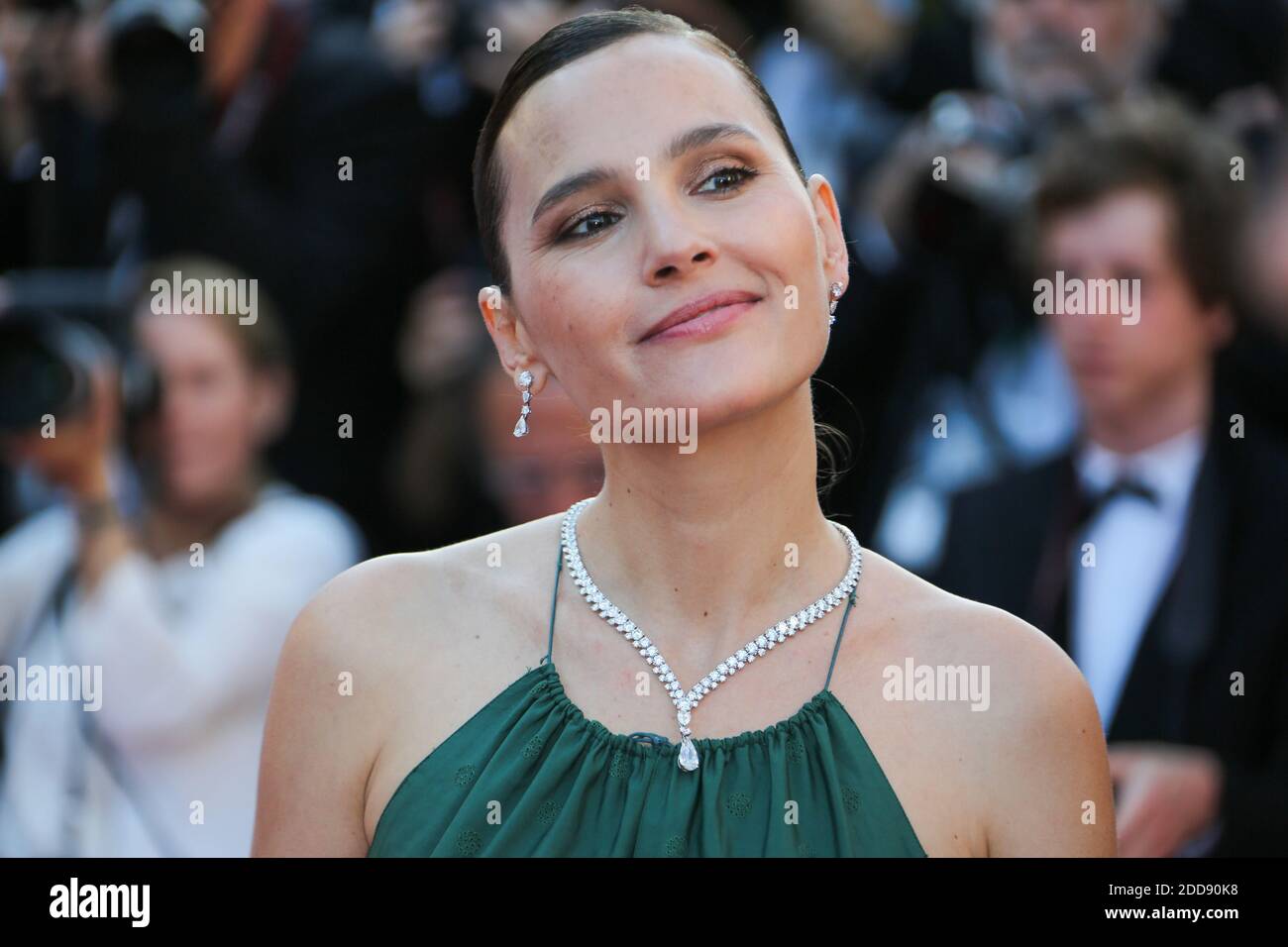 French actress Virginie Ledoyen poses as she arrives on May 19, 2018 ...