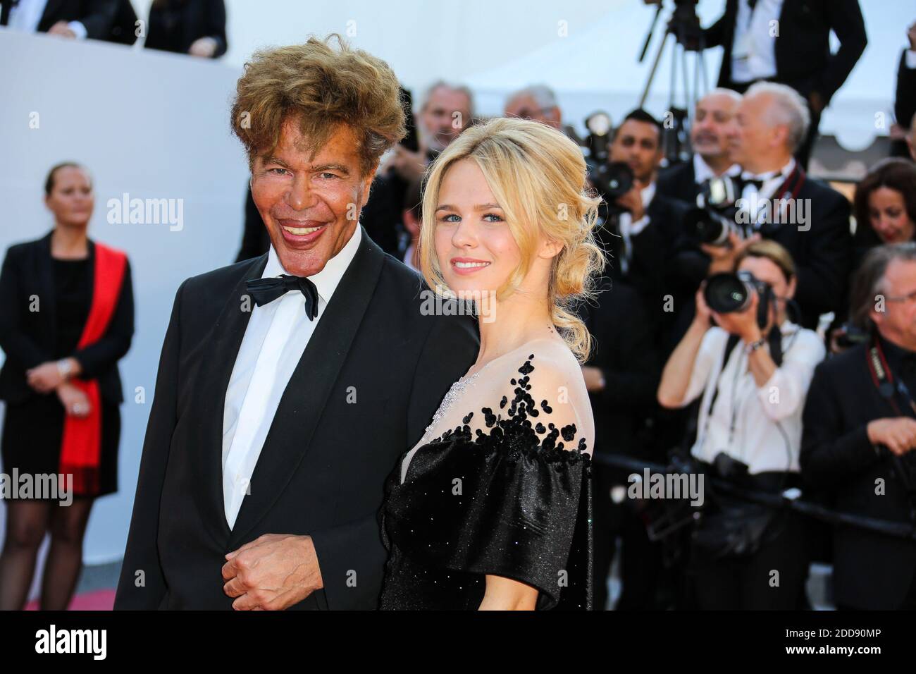 Julie Jardon and Igor Bogdanoff arriving on May 19, 2018 for the ...