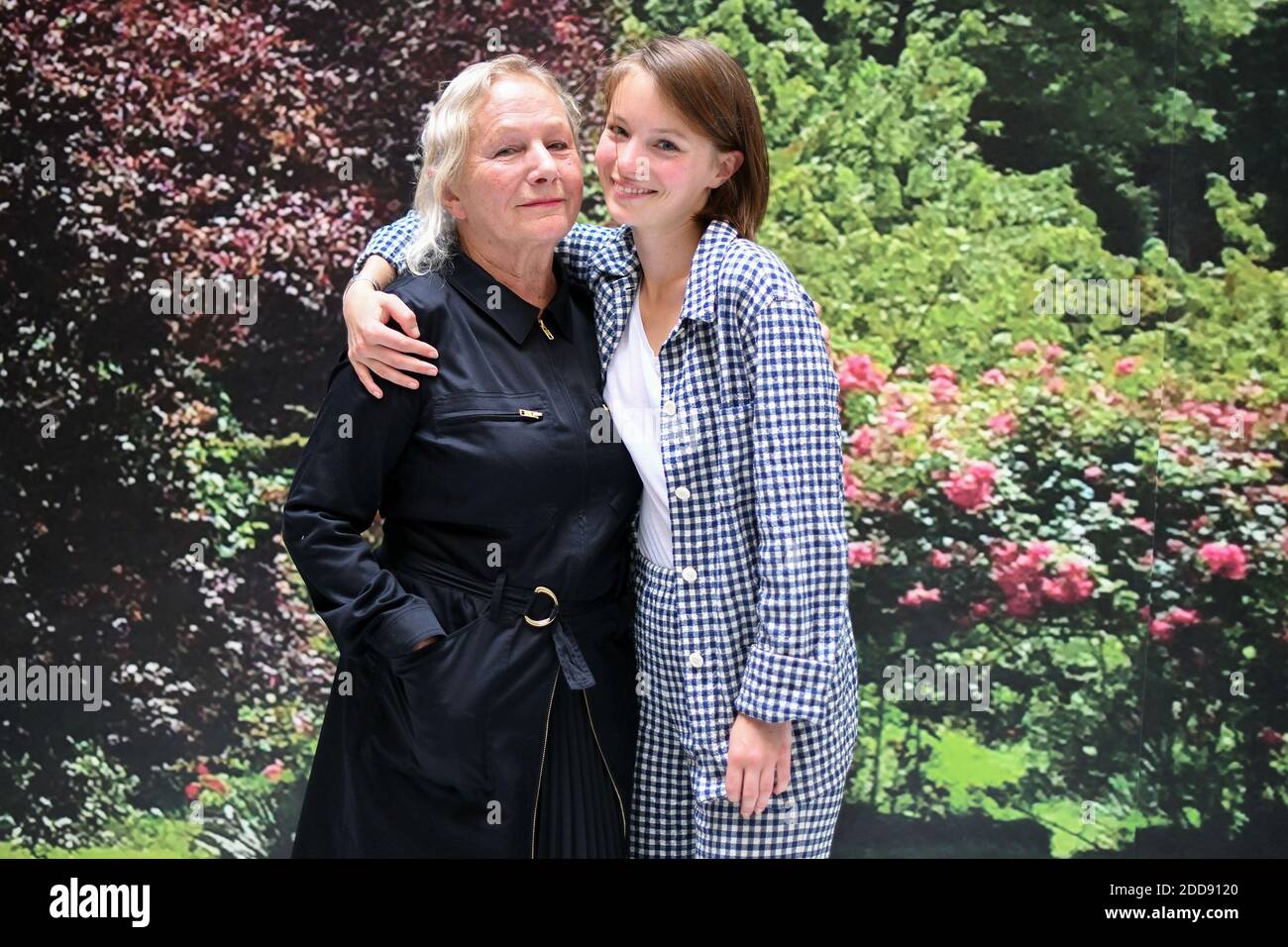 Agnes B and Diane Rouxel attending the Agnes B Menswear Spring/Summer ...