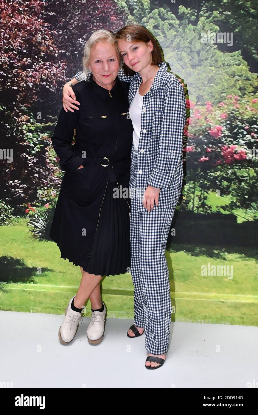 Agnes B and Diane Rouxel attending the Agnes B Menswear Spring/Summer ...
