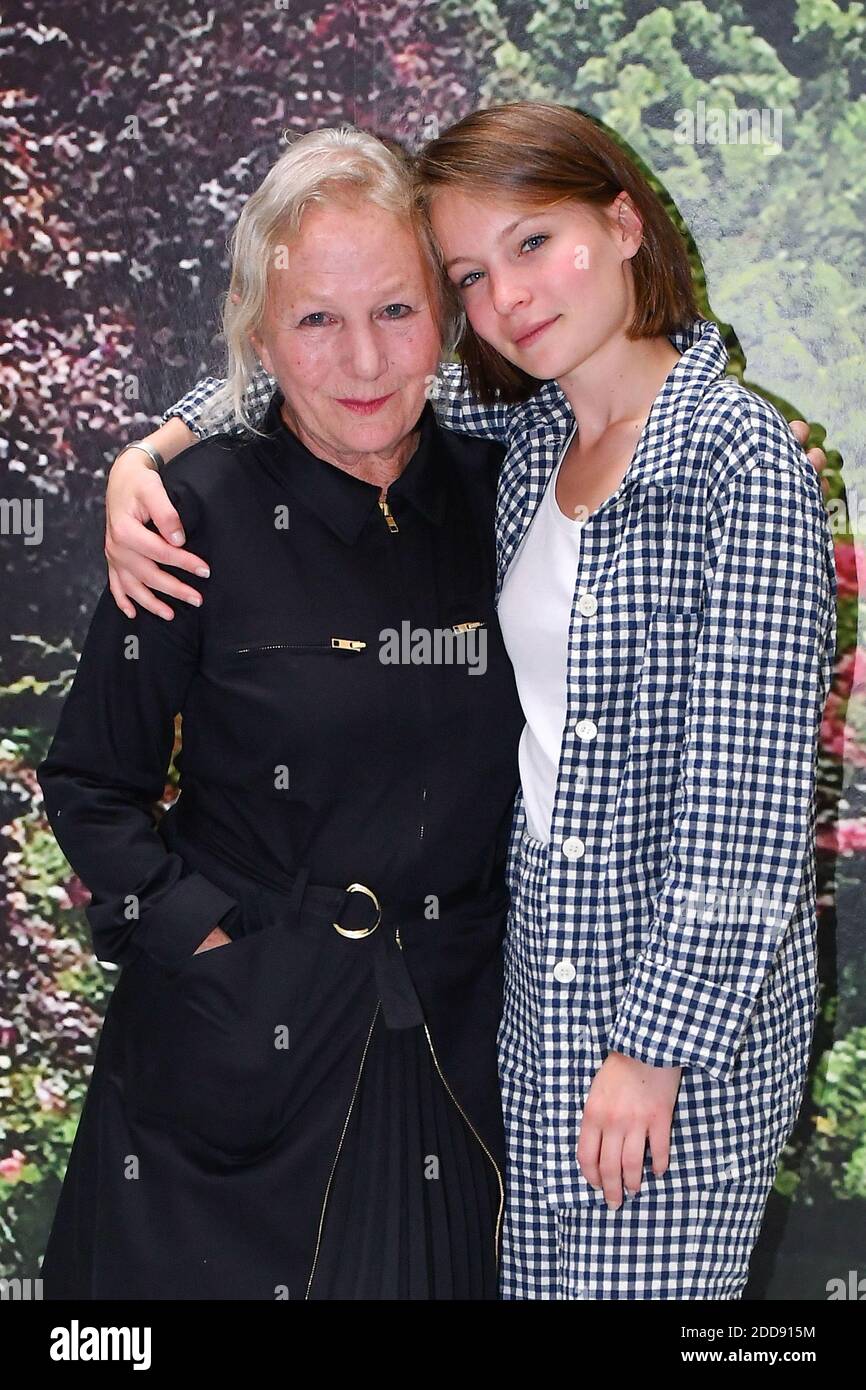 Agnes B and Diane Rouxel attending the Agnes B Menswear Spring/Summer ...