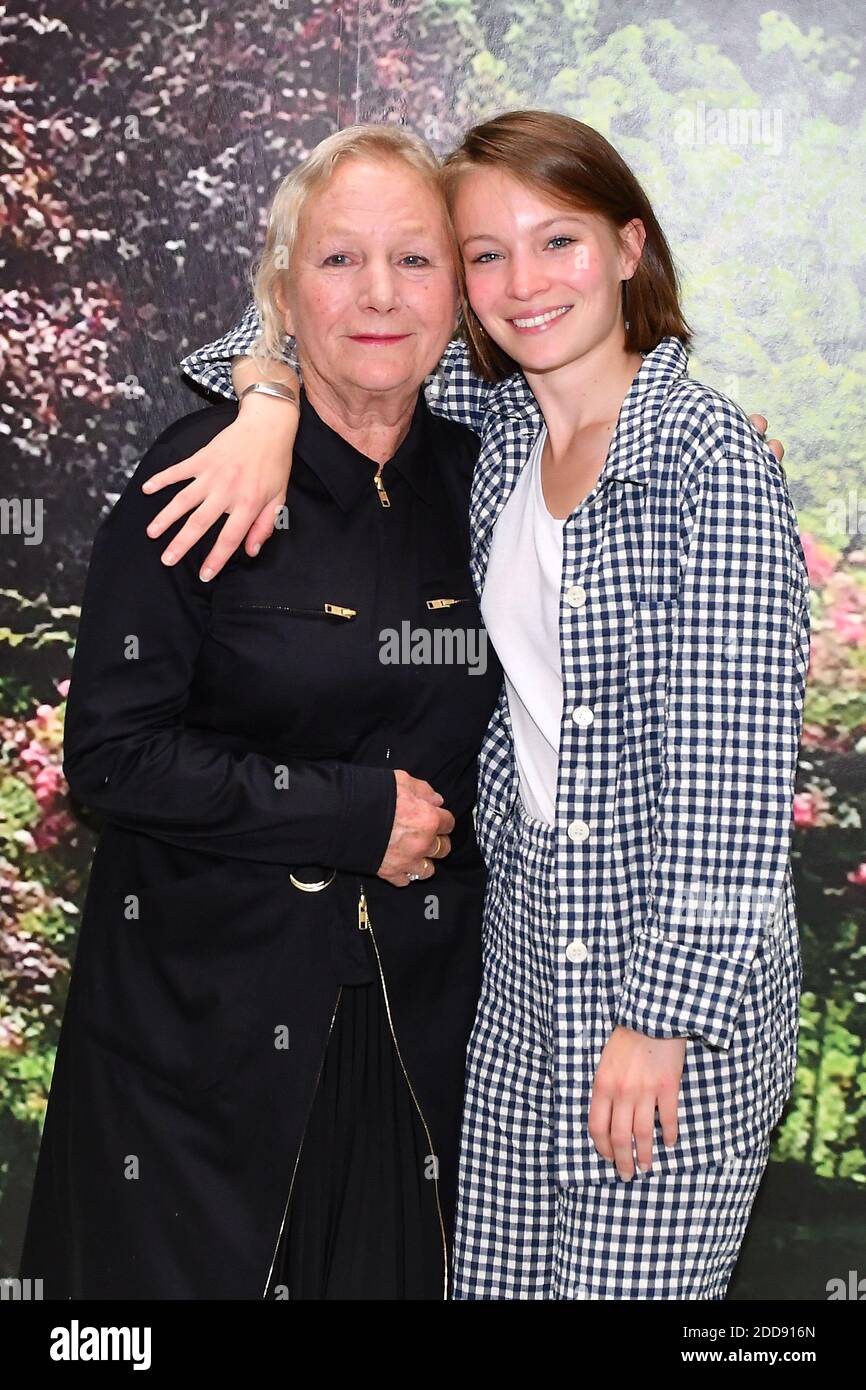 Agnes B and Diane Rouxel attending the Agnes B Menswear Spring/Summer ...