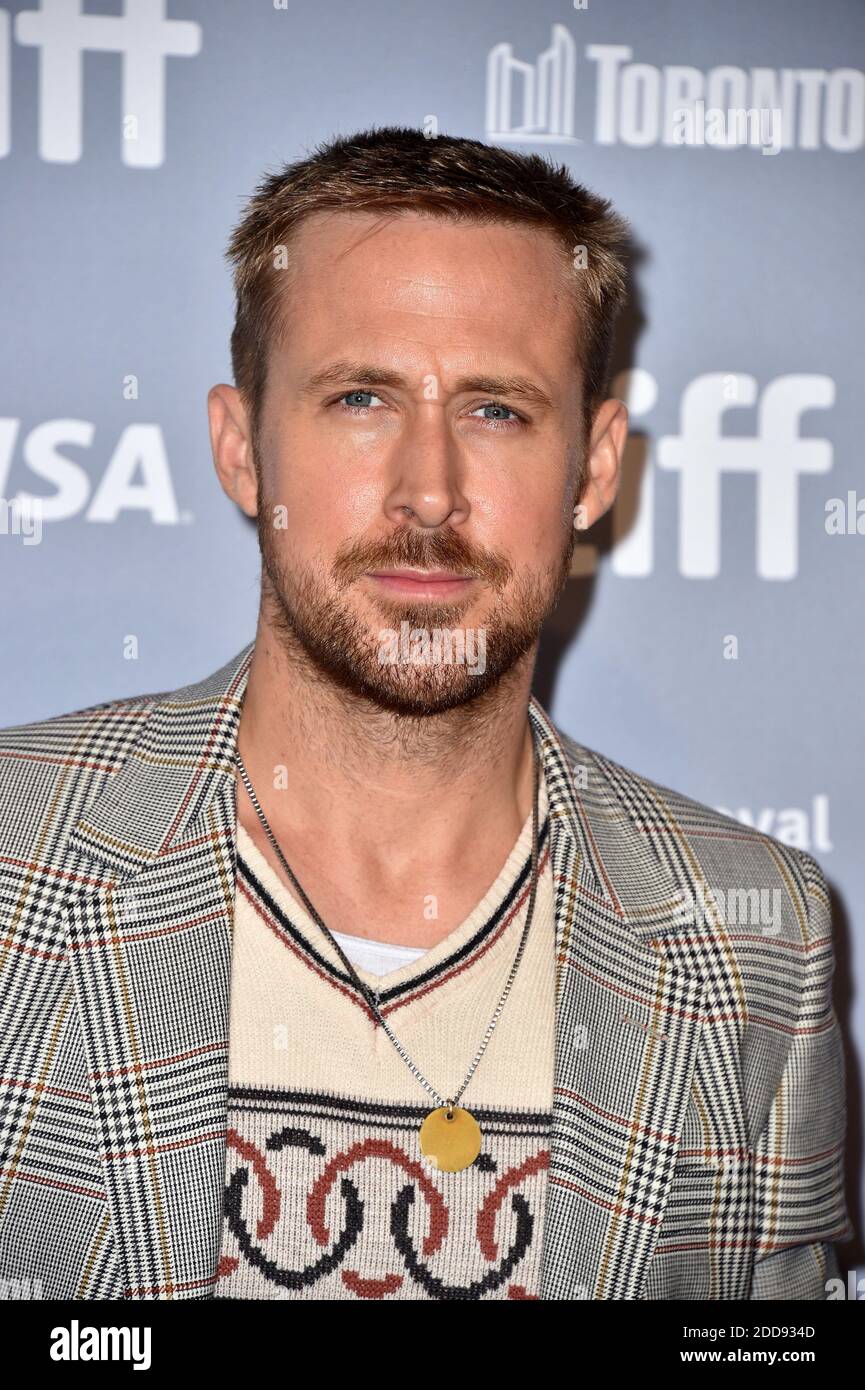 Ryan Gosling attends the First Man Press Conference during the Toronto ...