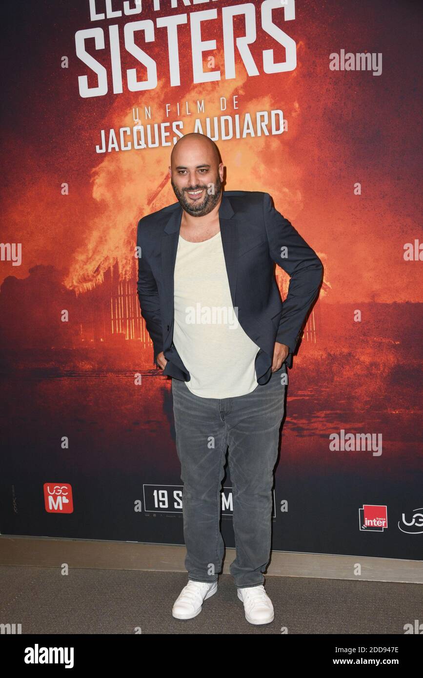 Jerome Commandeur attends the premiere of 'Les freres Sisters' at UGC ...