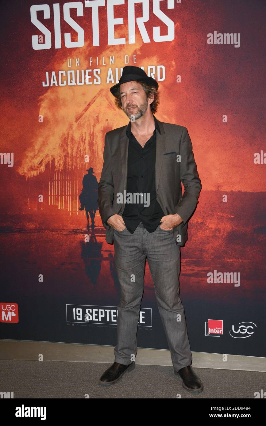 Arthur Higelin attends the premiere of 'Les freres Sisters' at UGC ...
