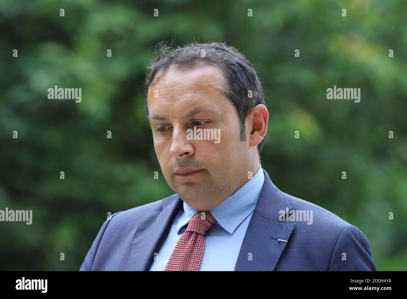 "Front National" member of Parliament Sebastien Chenu during the ...