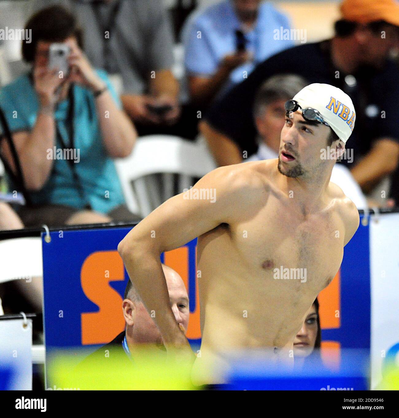 NO FILM, NO VIDEO, NO TV, NO DOCUMENTARY - Olympic swimmer Michael ...