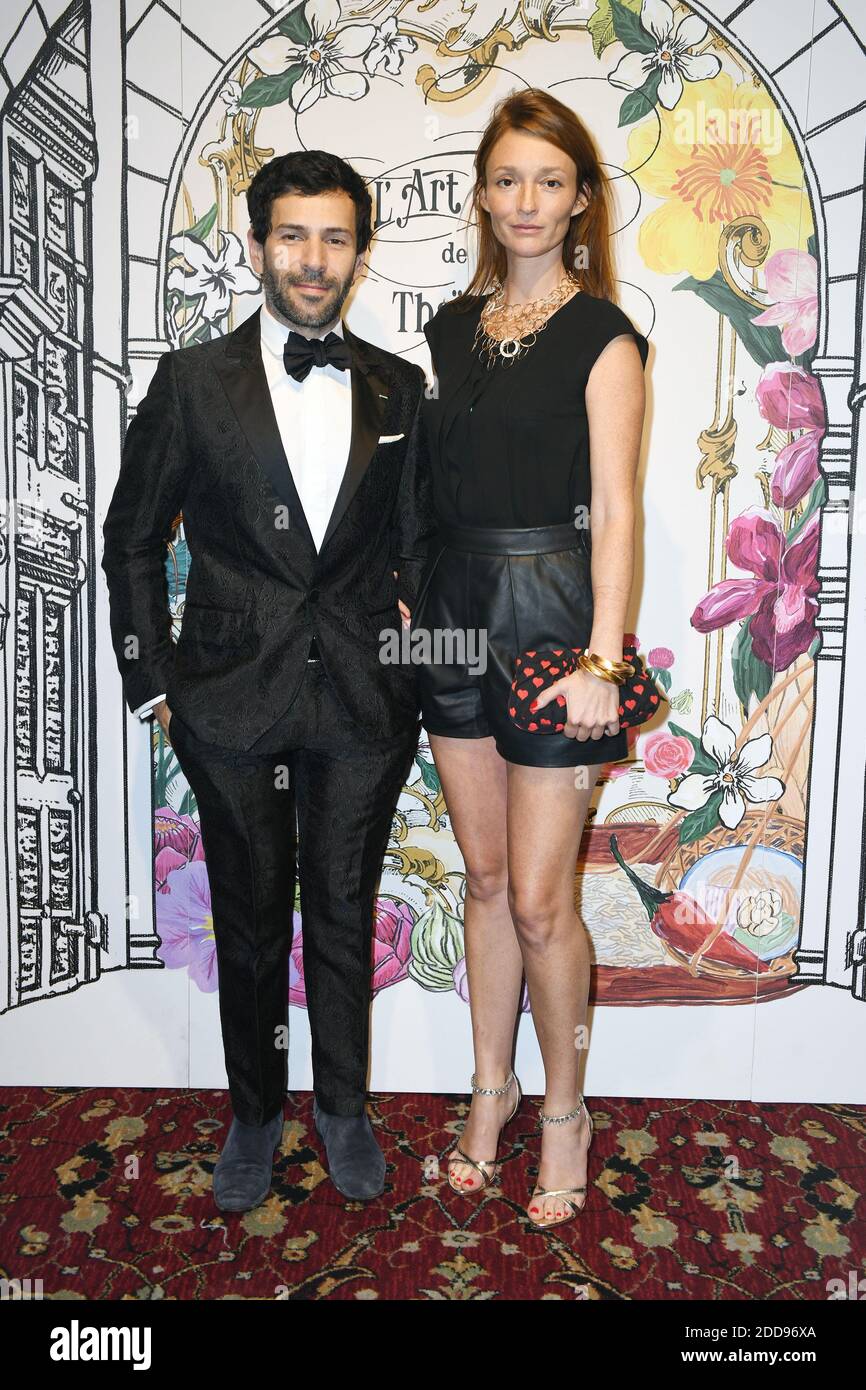 Designer Alexi Mabille and Audrey Marnay attend the Art and Soul of ...