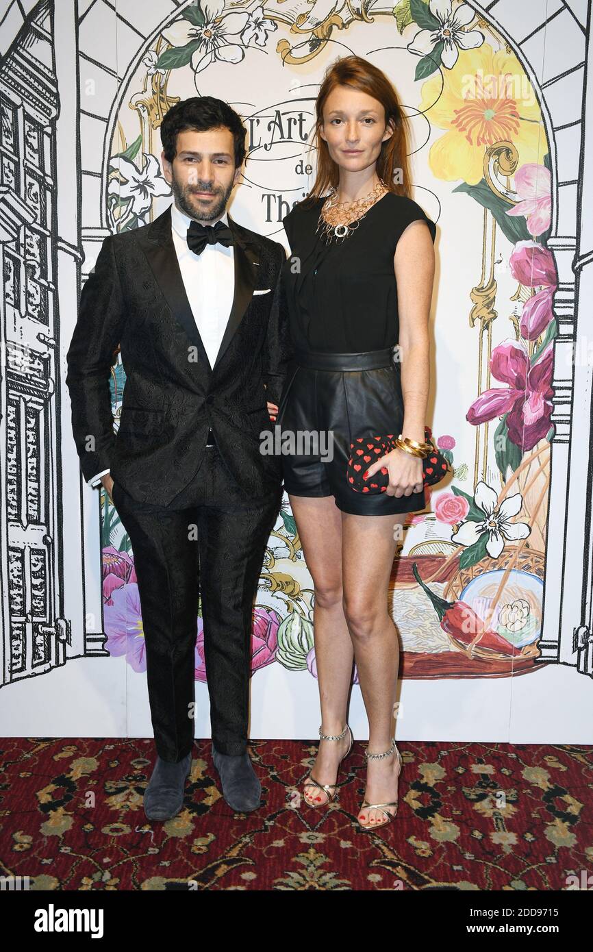 Designer Alexi Mabille and Audrey Marnay attend the Art and Soul of ...