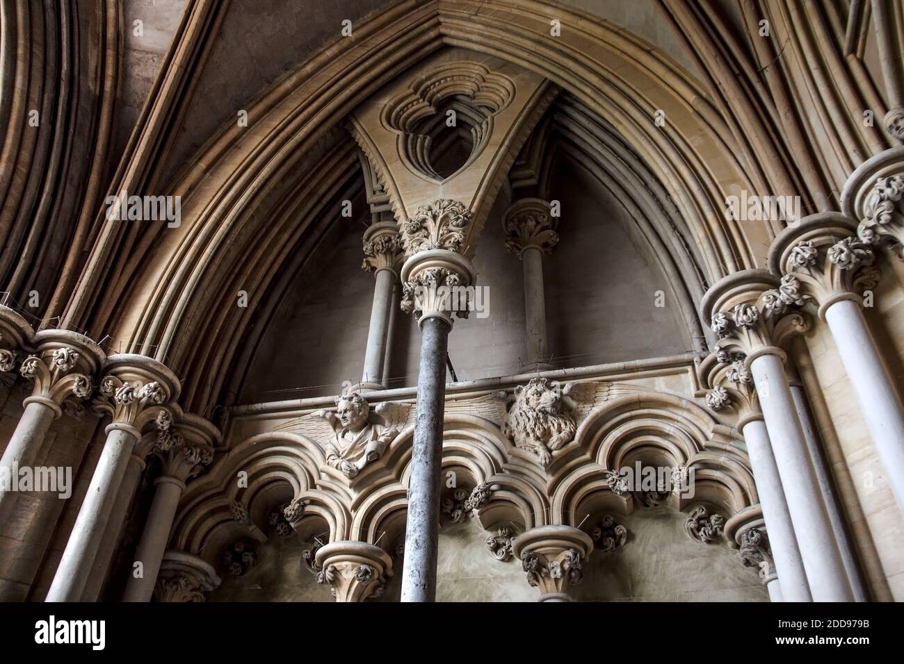 Detail of St Albans Cathedral (The Cathedral & Abbey Church of Saint ...