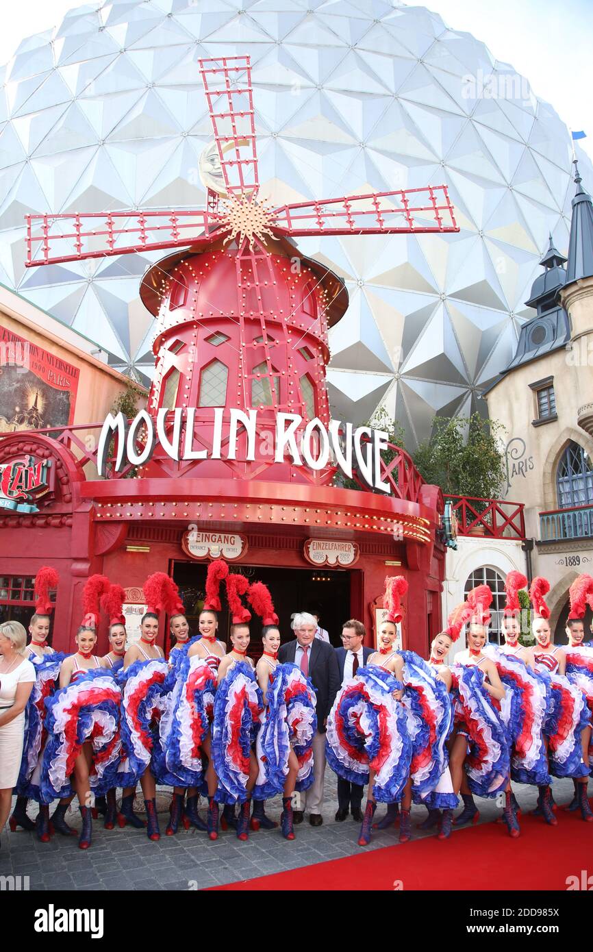 Jean-Jacques Clerico and Jean-Victor Clerico attending Eurosat - CanCan ...