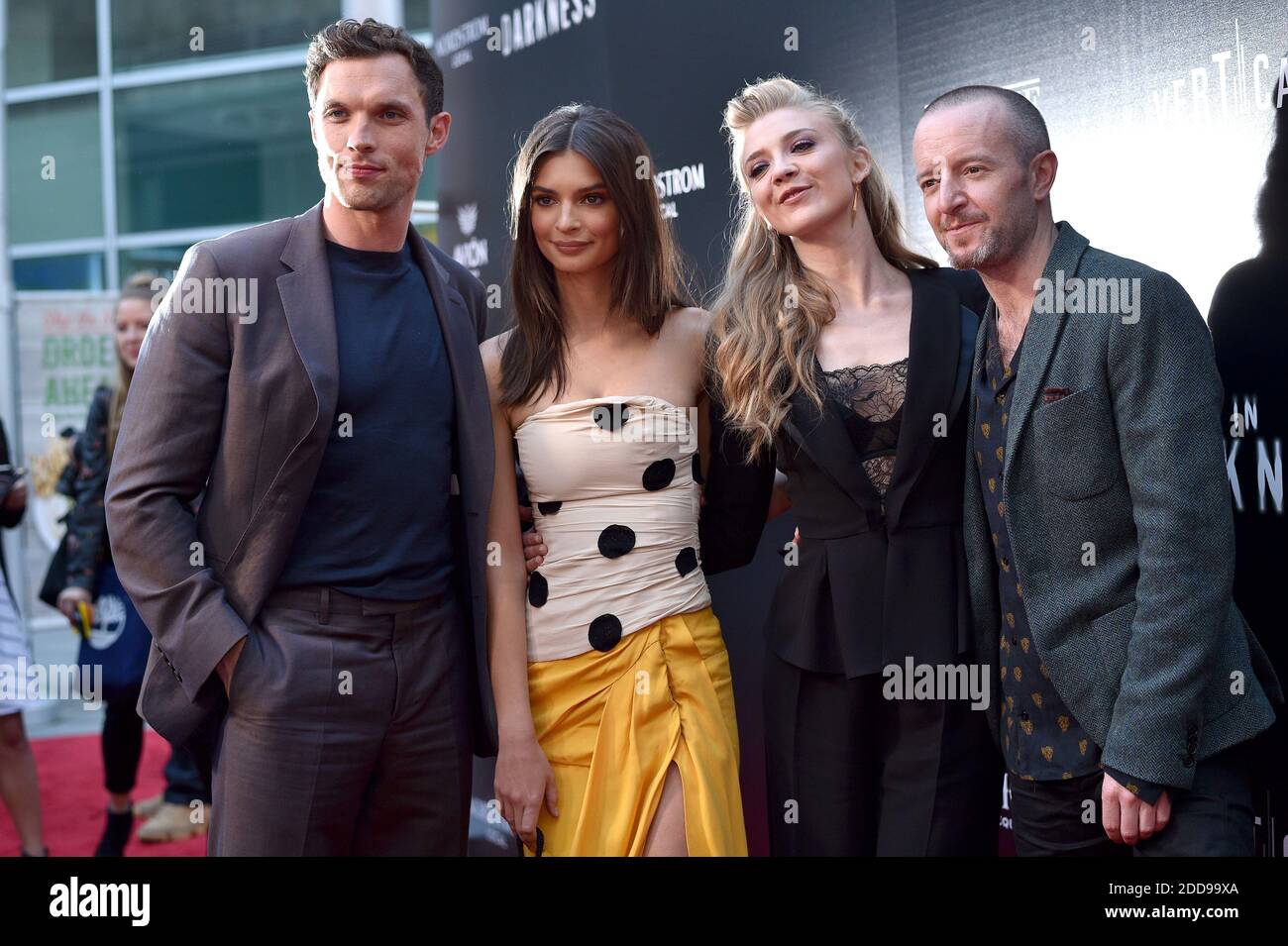 Ed Skrein, Emily Ratajkowski, Natalie Dormer and Anthony Byrne attend ...