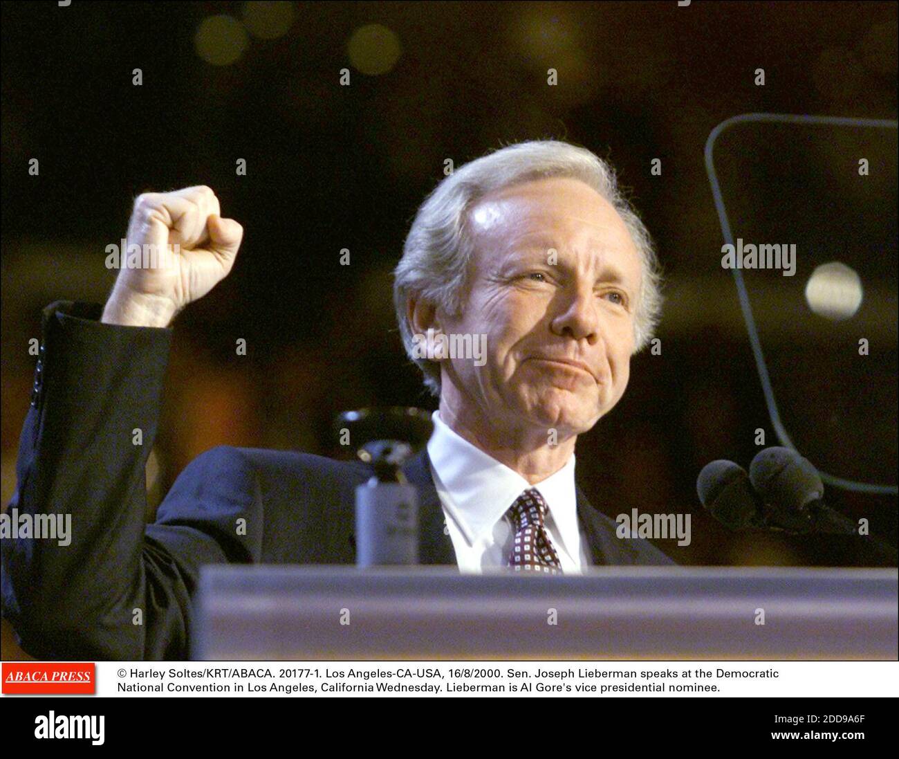 Lieberman 2000 hi-res stock photography and images - Alamy