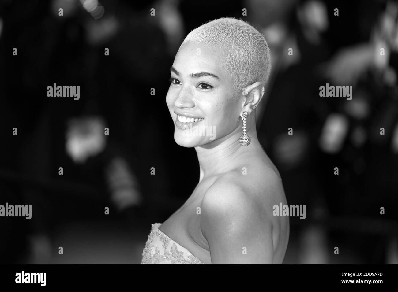 Dancer Mette Towley arriving on the red carpet of 'Burning' screening ...