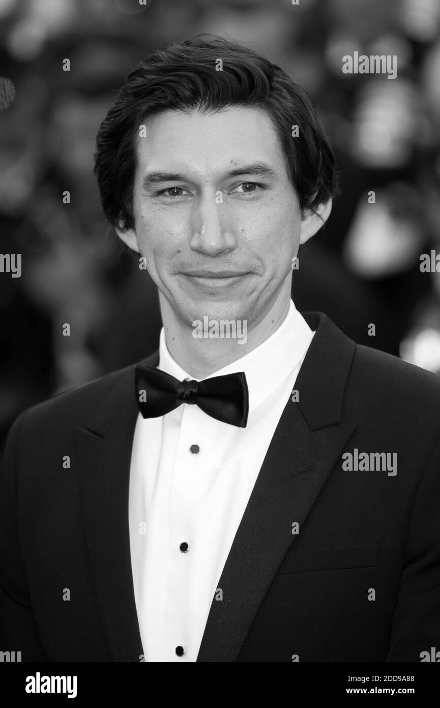 Adam Driver arriving on the red carpet of 'BlacKkKlansman' screening ...